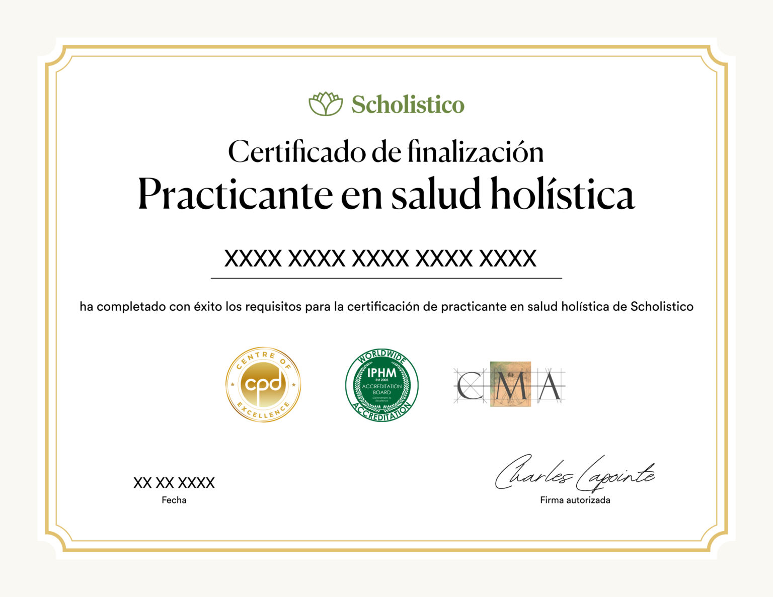 Curso de certificación practicante de salud holística - Scholistico Español